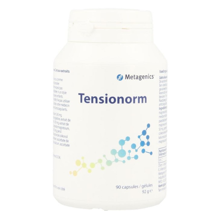 TENSIONORM METAGENICS (90CAPS) - Pharmaproducts
